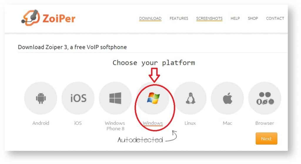 Windows Zoiper Uygulaması Kurulumu